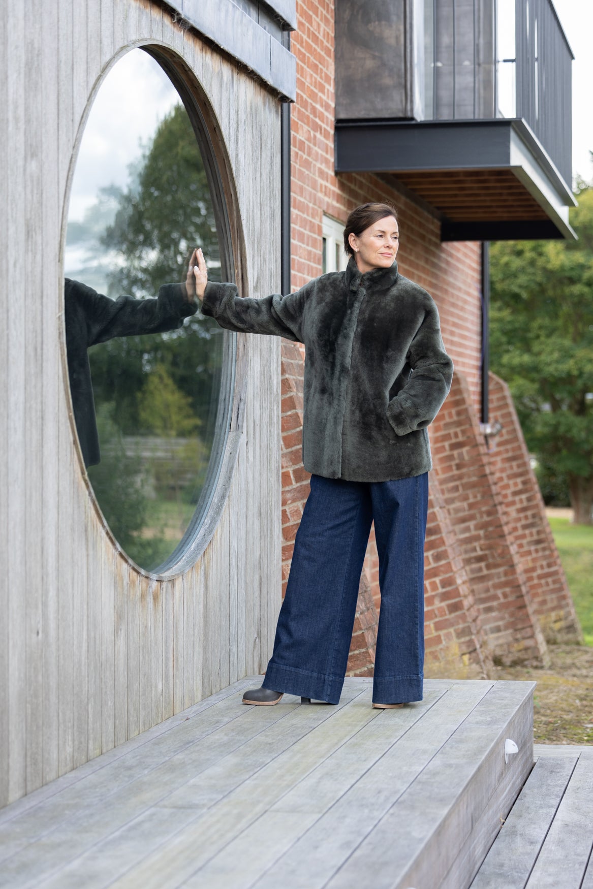 Nola Shearling Jacket - Sample Sale – Stoned & Waisted