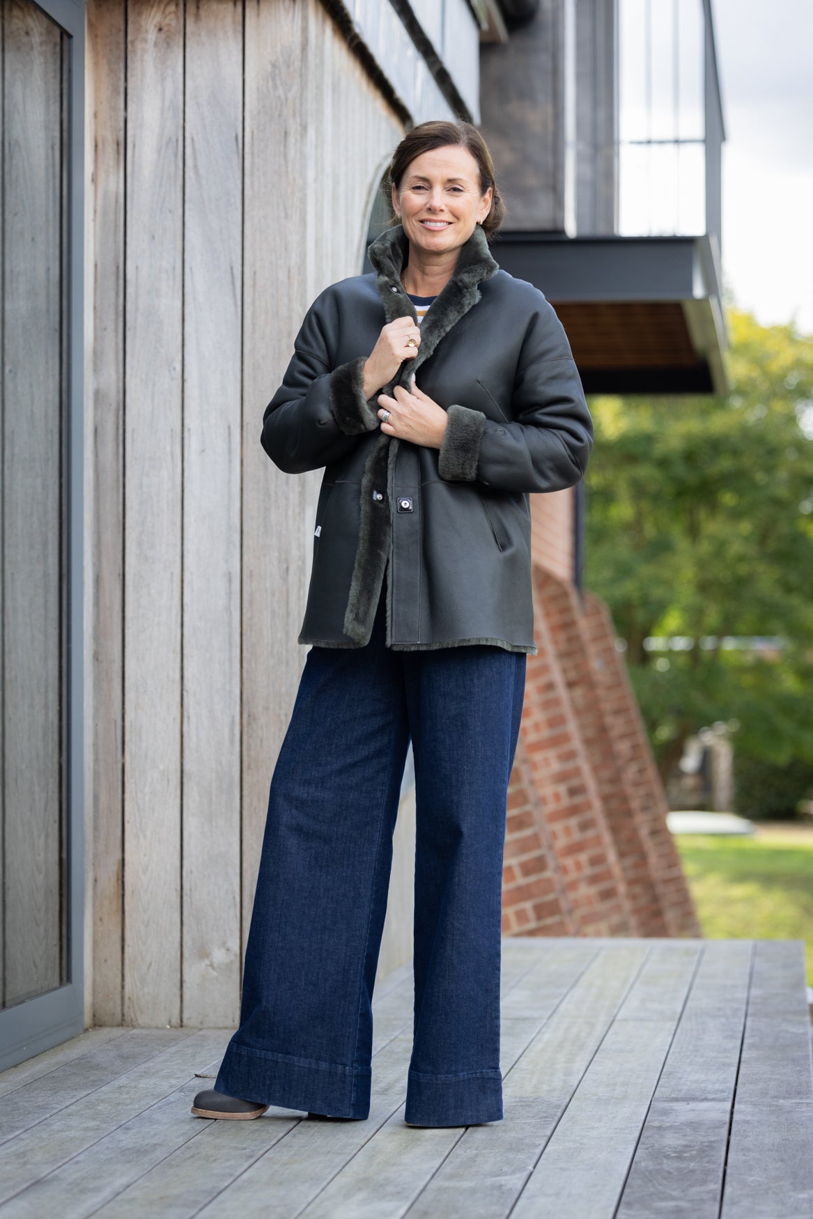 Nola Shearling Jacket - Sample Sale – Stoned & Waisted